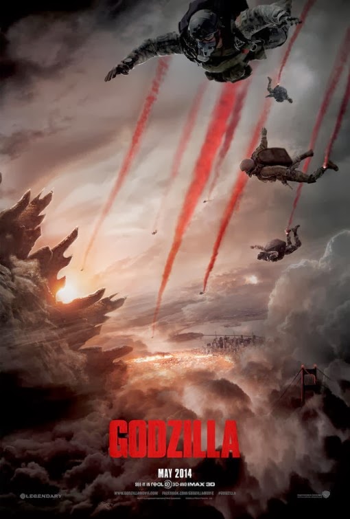 Split Screen: Novo poster e teaser trailer do remake de "Godzilla"