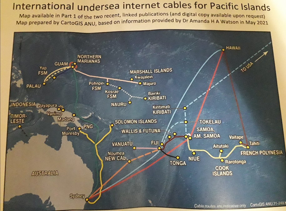 Undersea internet cable poses risk of cyber security and geopolitics in ...