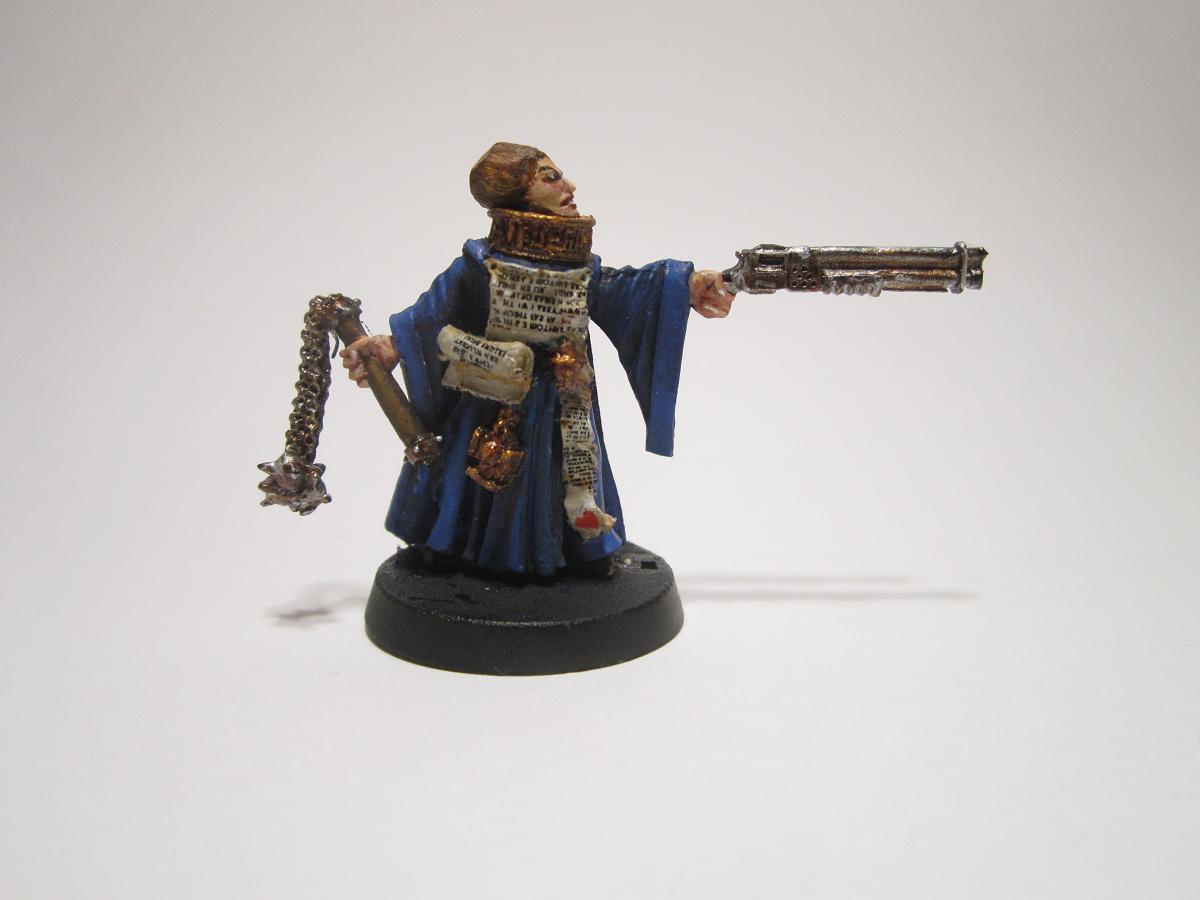 Wh 40k modelling blog by Agis: Witch hunter inquisitor retinue - first ...