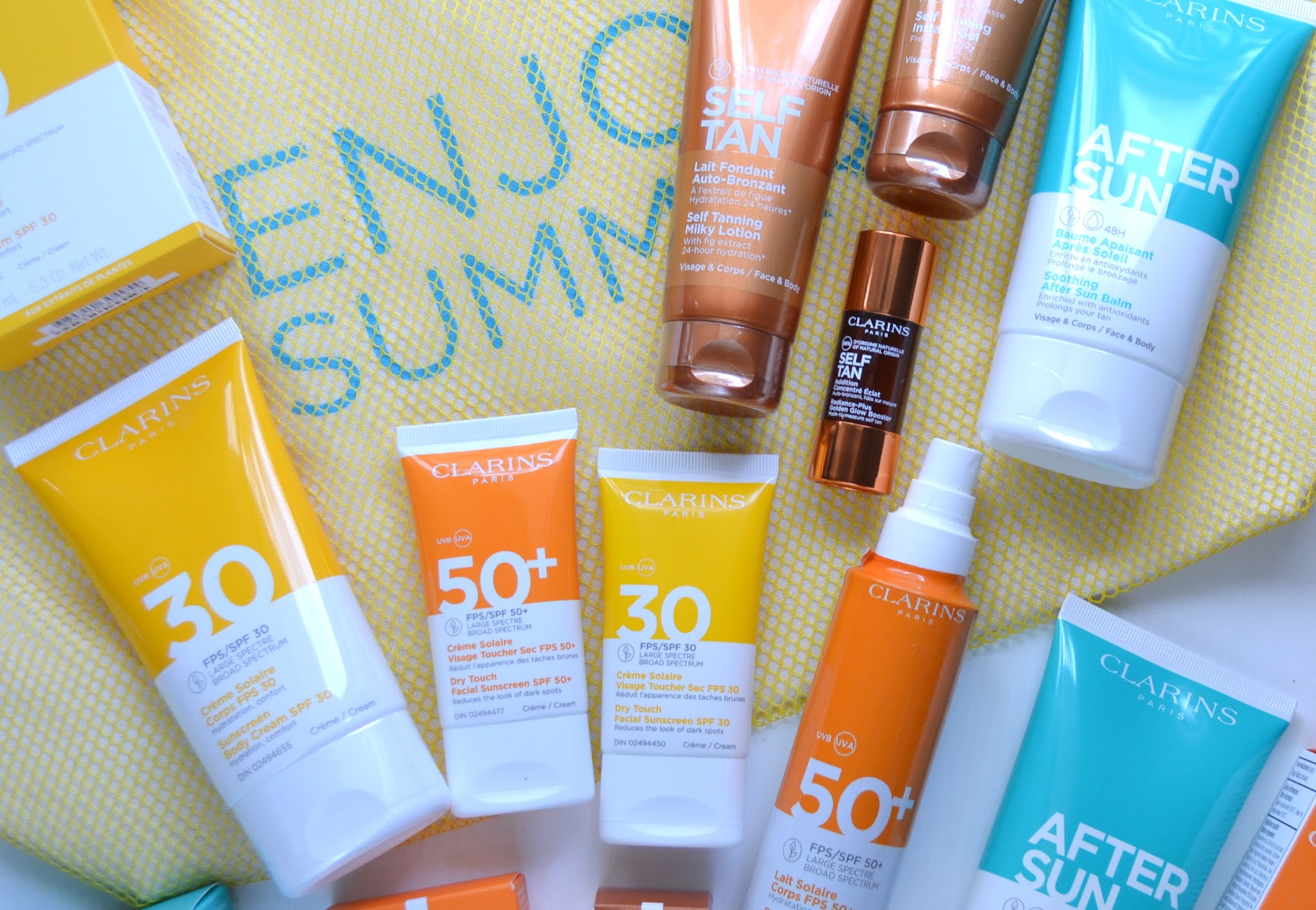 SKINCARE | The Clarins Sunscreen Collection | Cosmetic Proof ...