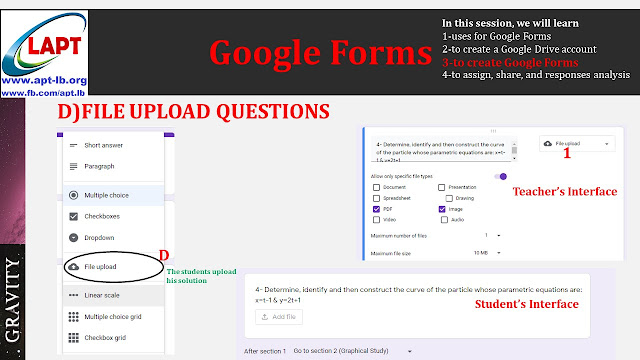 Creating quiz using Google forms