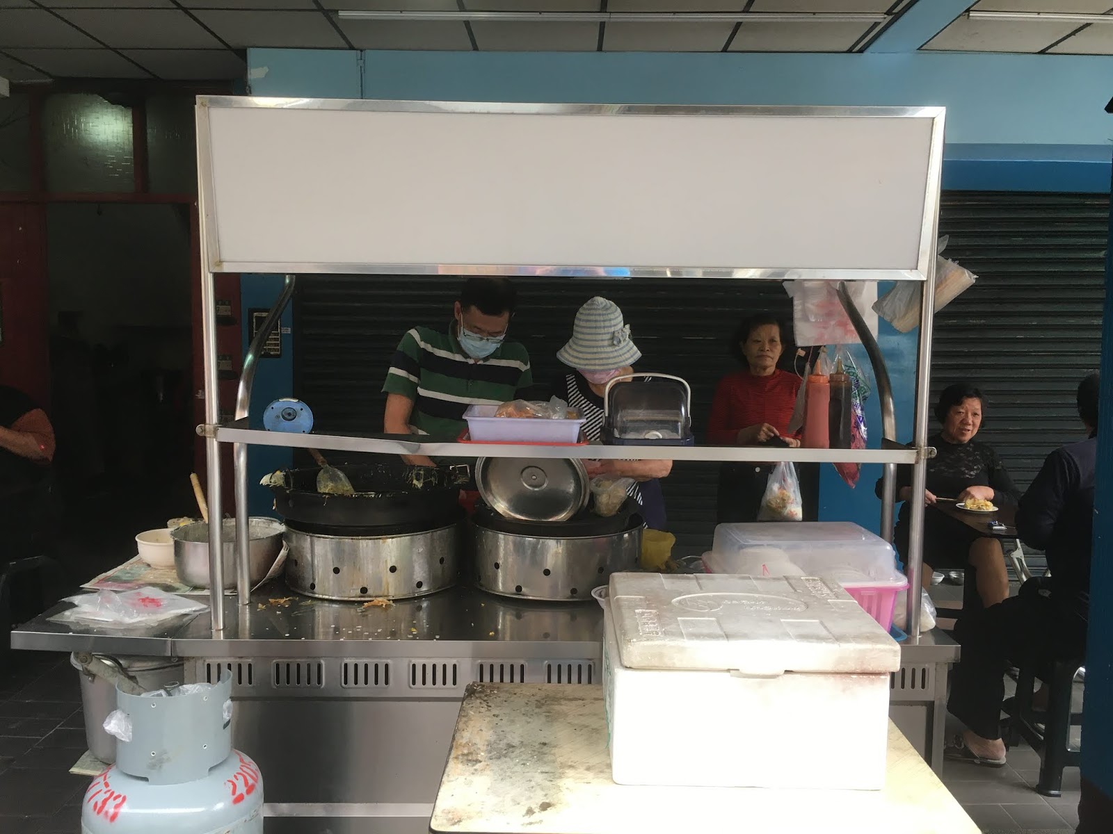 The Egg Pancake Roll Booth Serving the Al-Dente and Tasty Traditional ...