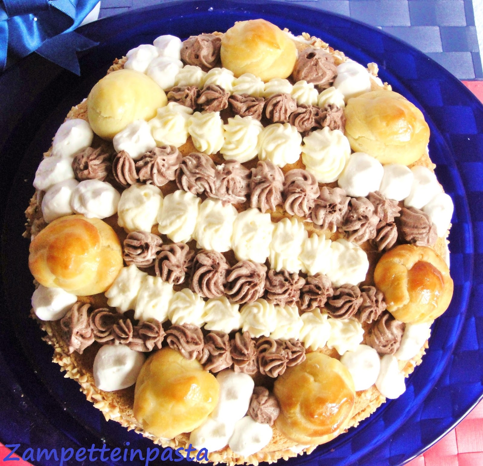 TORTA SAINT HONORE' | ZAMPETTE IN PASTA