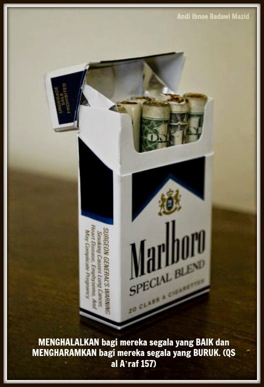 Goresan Mutiara Tanganku: Rokok