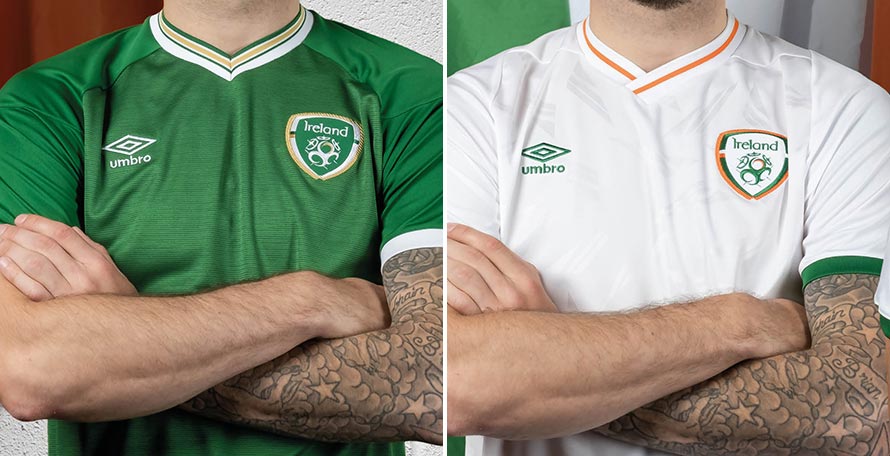 Umbro Ireland 2020-2021 Home & Away Kits Released - Footy Headlines