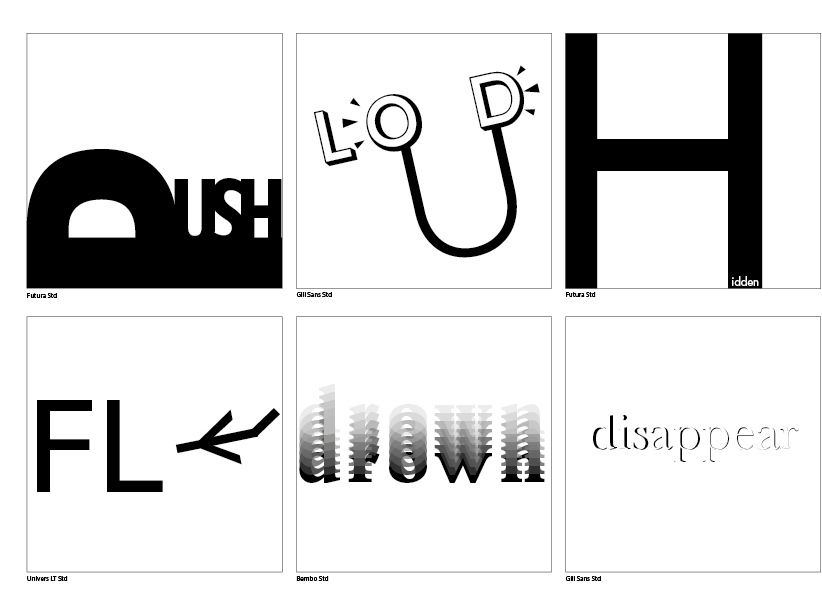 Typography Task 1 - Exercises