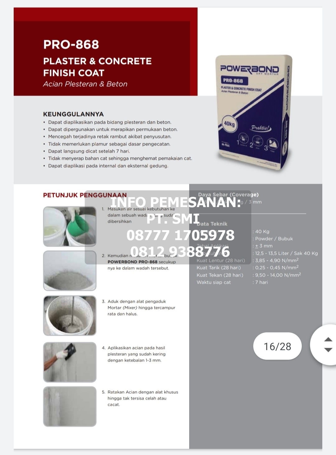 Bata Ringan AAC Murah Berkualitas - Setara merk Hebel: POWERBOND Semen ...