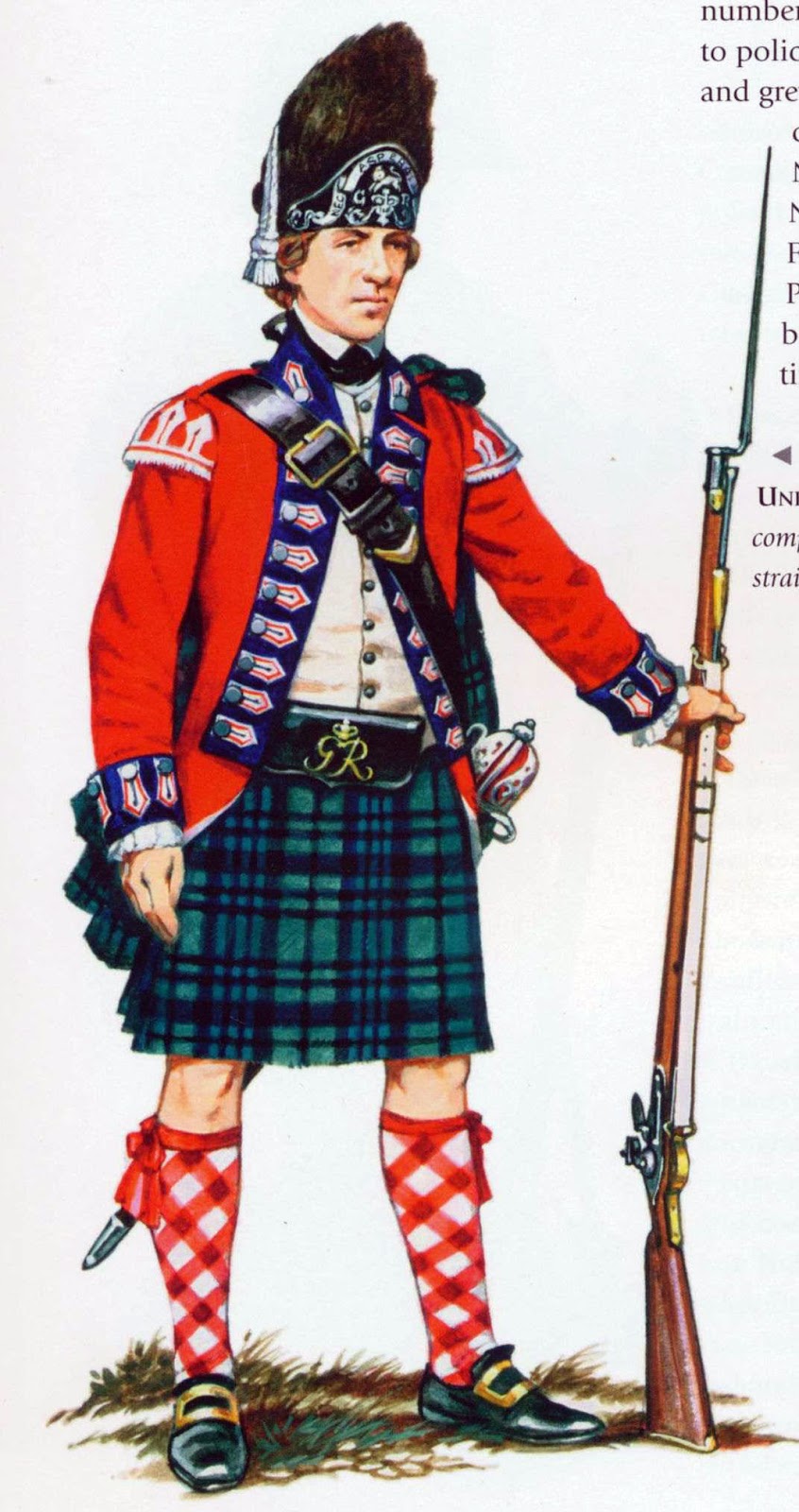 modelling AWI: 1/72 Awi 42nd (Royal Highlanders) regiment on foot, (The ...