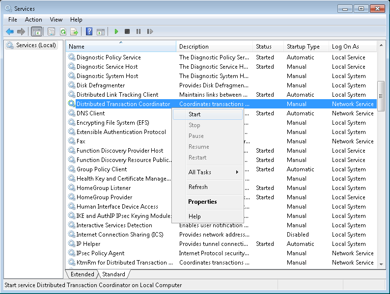 Matt Slocums Sql Blog Errors Executing Queries On Linked Servers Rpc Msdtc And You
