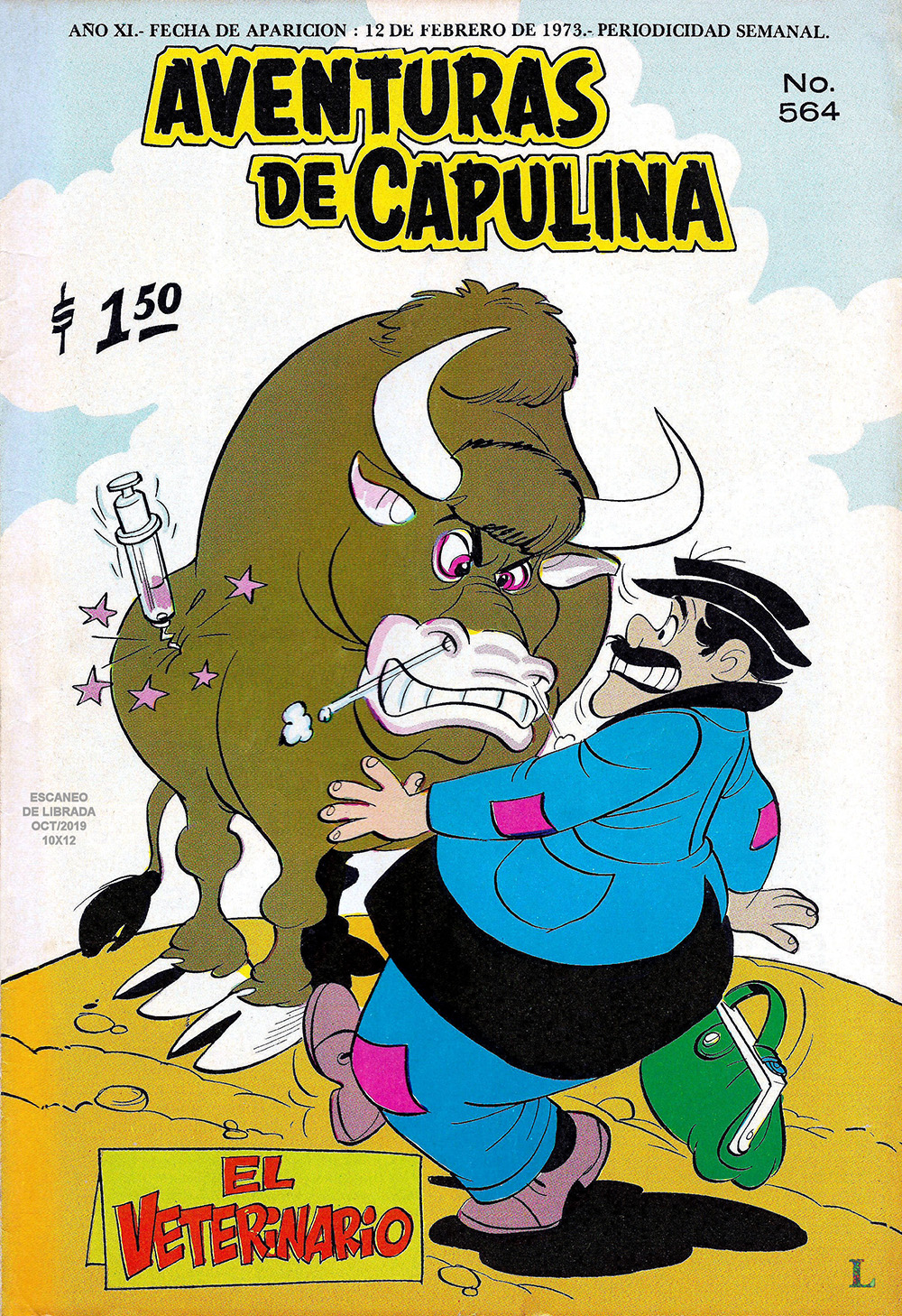 La Revistaría de Librada: Aventuras de Capulina Nro. 564, “El ...