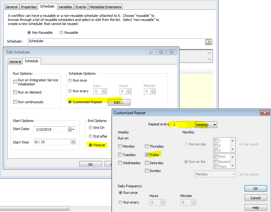DWBI-TECH BLOGS (Pradeep Kannadiga): Informatica Scheduler- how to schedule workflow to run ...
