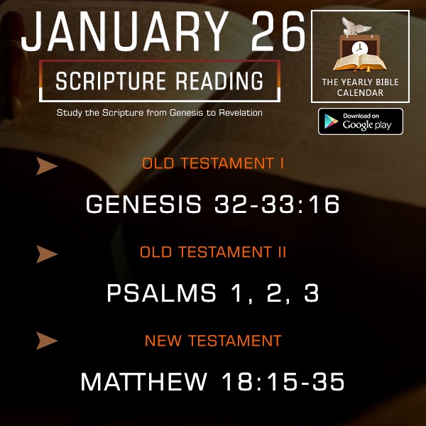 JANUARY 26, BIBLE EXPOSITION