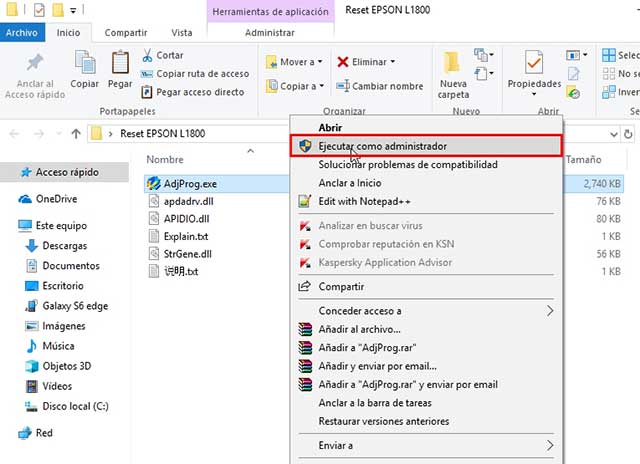 Reset EPSON L1800 Gratis! 【 Resetear almohadillas