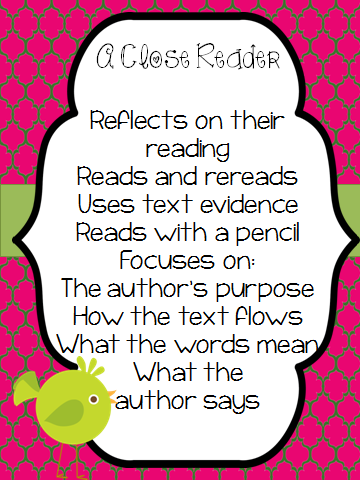 Second Grade Perks: Close Reading With Informational Text