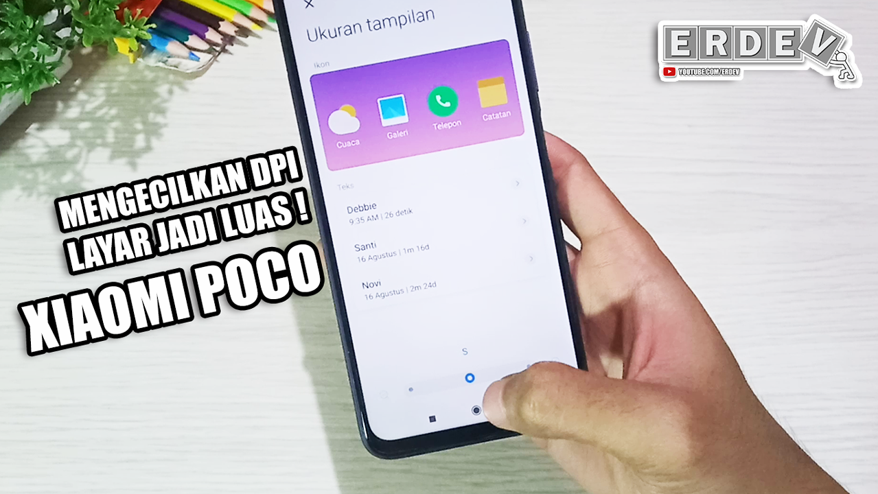Cara Mengecilkan DPI Layar di HP Xiaomi POCO MIUI 12 Terbaru - ErDev Blog