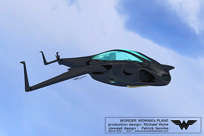 designs fiction: New Invisible Plane design for Wonder Woman by Patrick ...