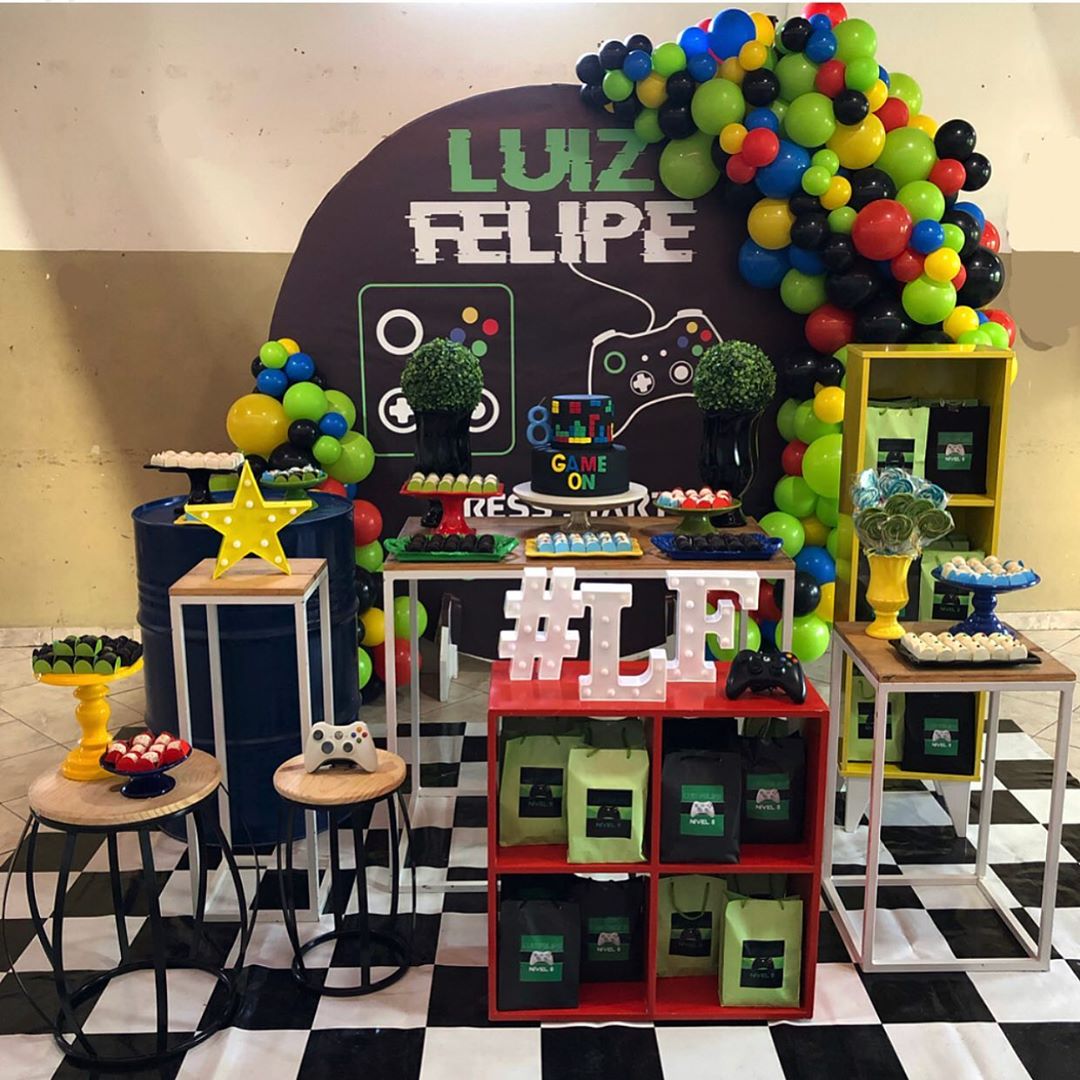 Ideias Decoração de Festas - XBOX-Games