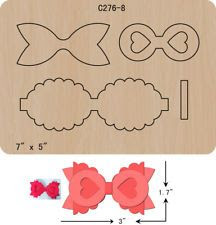 Molde de Laço - 25 Modelos para Você Imprimir