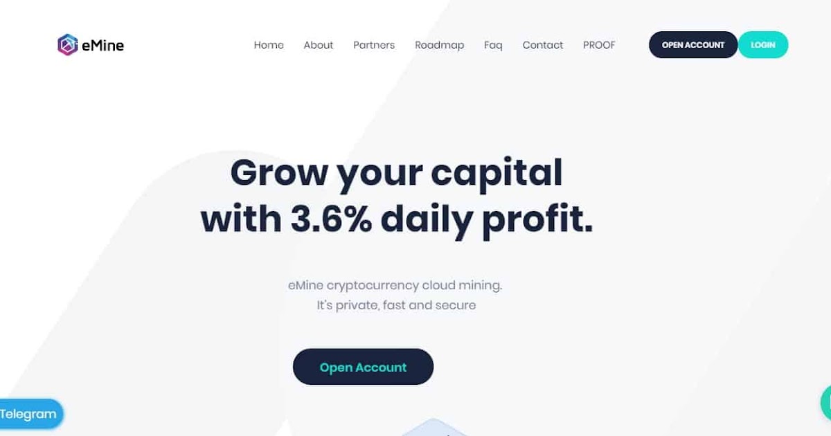 eMine!Best invest programm now!LEGIT! - e-cryptos
