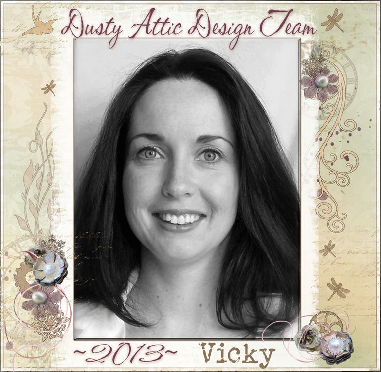 The Dusty Attic Blog: January ATC's by: Robin & Vicky