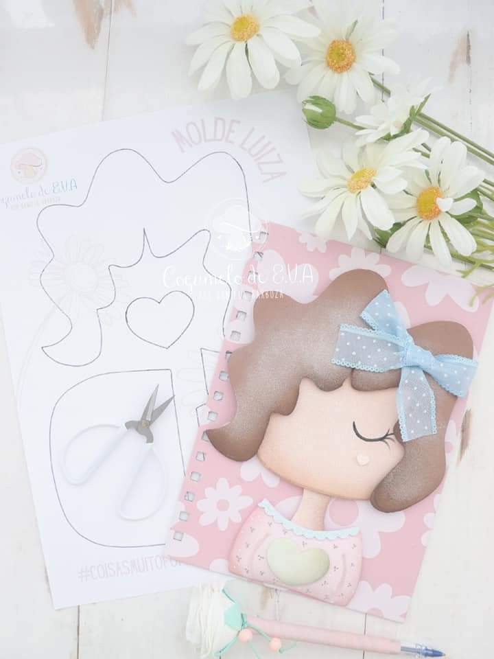 34 Moldes em EVA para baixar e imprimir: Artes em EVA