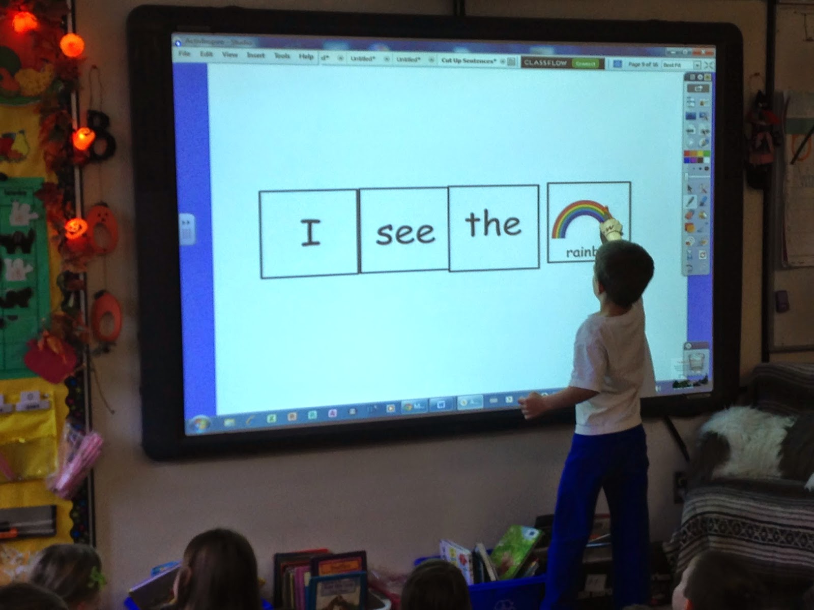 Mrs. Anton's Grade 1 Fun!: Too Much Fun with our Promethean Board!