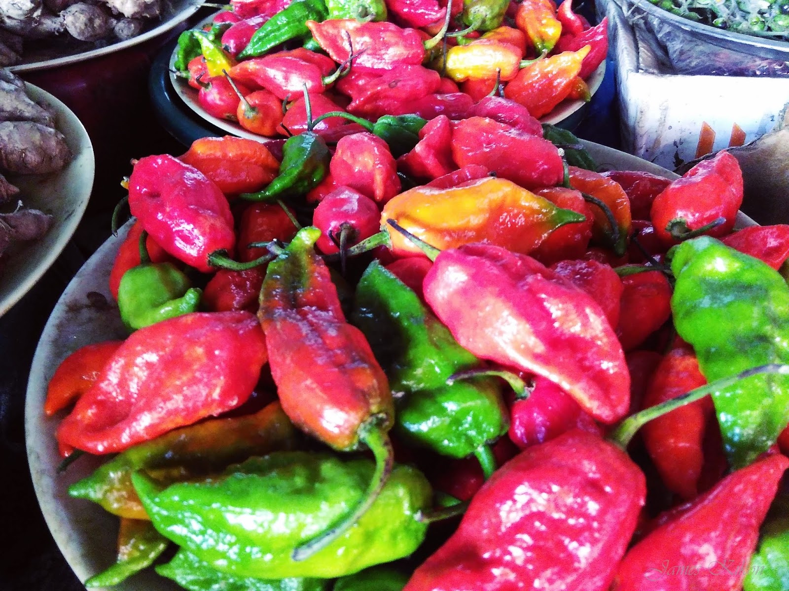 Some Naga food items one would normally see at local markets in ...