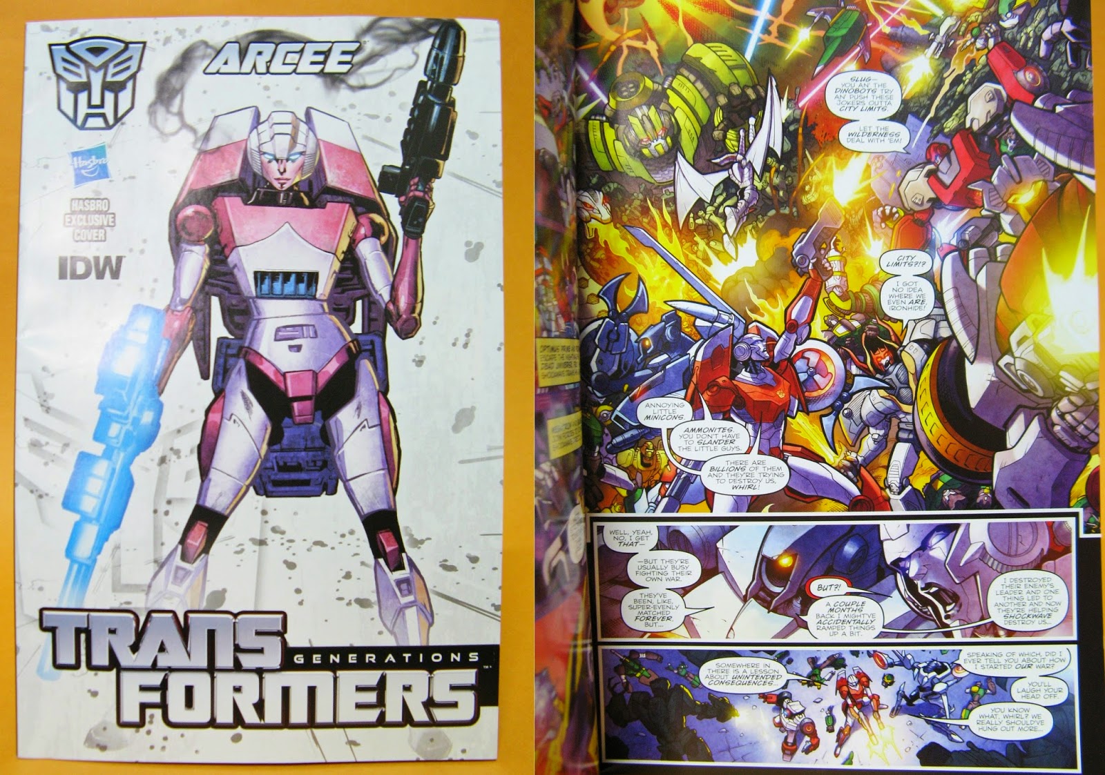 TRANSFORMERS : Generations Deluxe class ARCEE(IDW) 變形金剛世代系列 豪華級雅茜