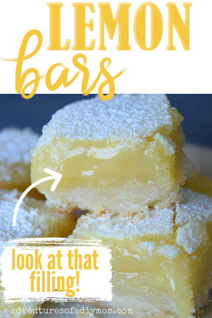 Perfect Lemon Bars Recipe - Adventures of a DIY Mom