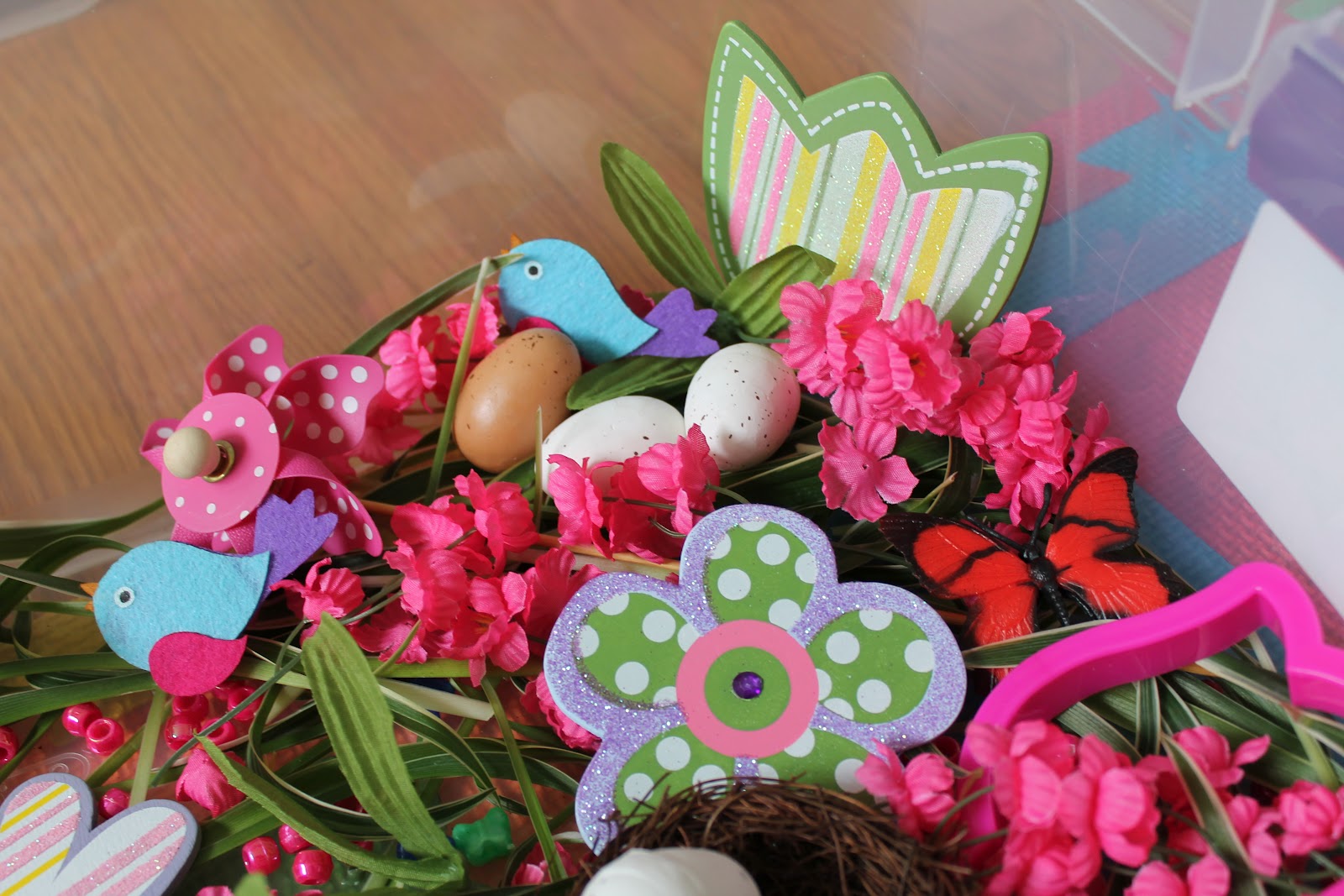 Belle's Butterfly Dreams: Spring Sensory Tub