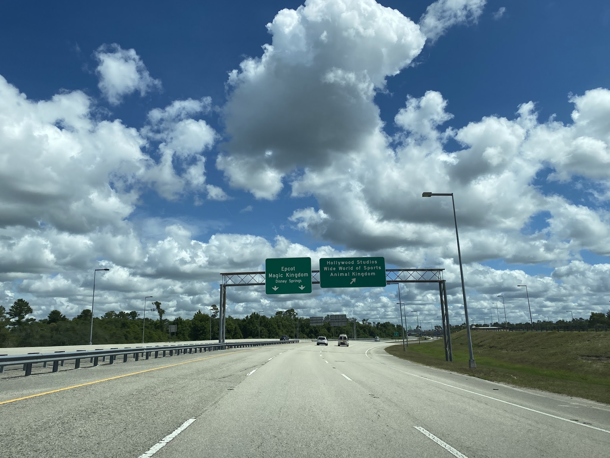 Disney World Exit Sign