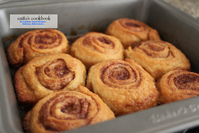 Mini Cinnabon(Cinnamon) Buns ~ Anita's (Sri Lankan Tamil) Cookbook ...
