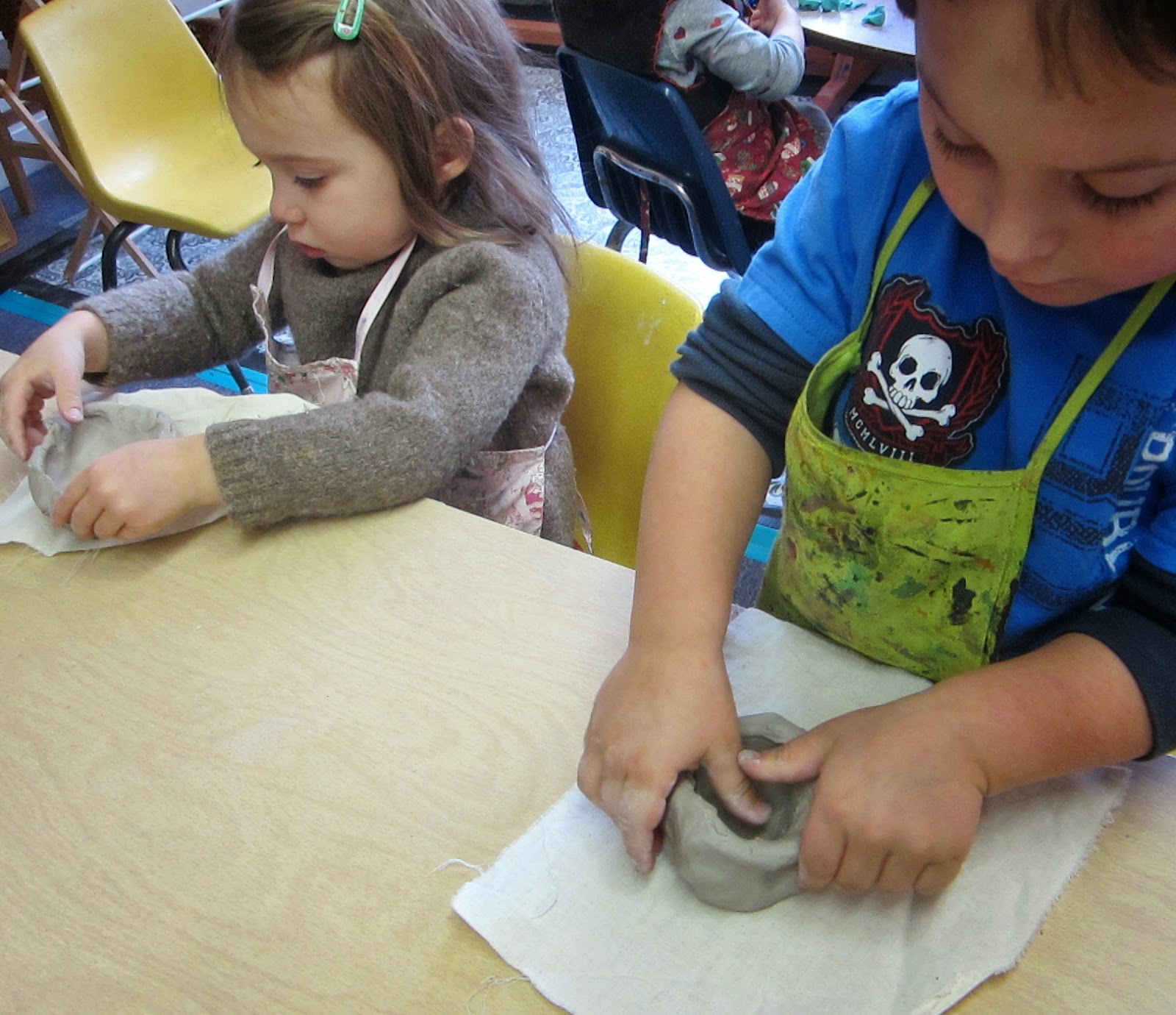 art and soul preschool: Creating with Clay