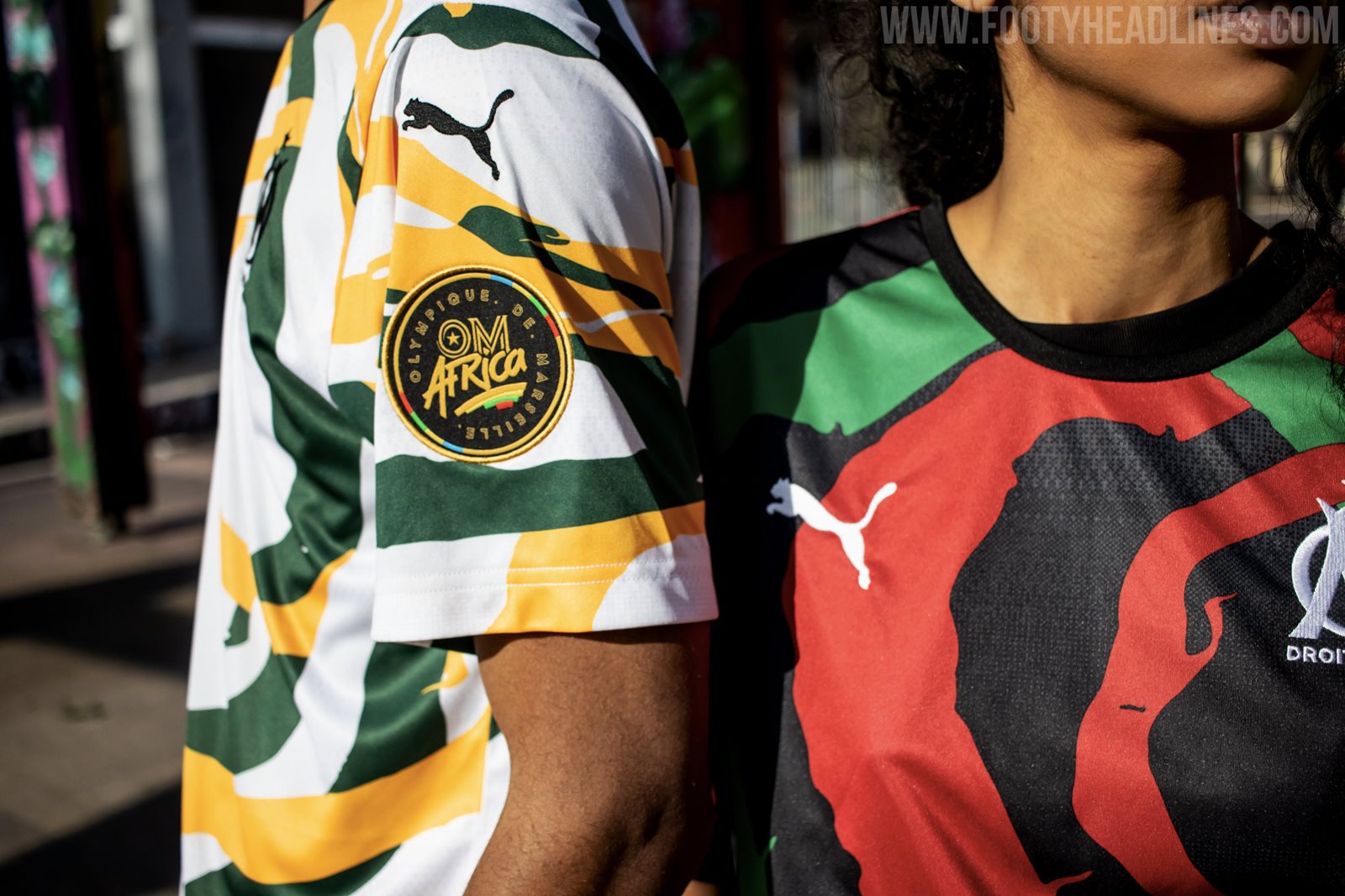 3 Puma Olympique Marseille 'OM Afrika' Trikots veröffentlicht - Nur ...
