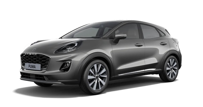 Ford Puma 2 (2019 à 2023) - Couleurs et code peinture