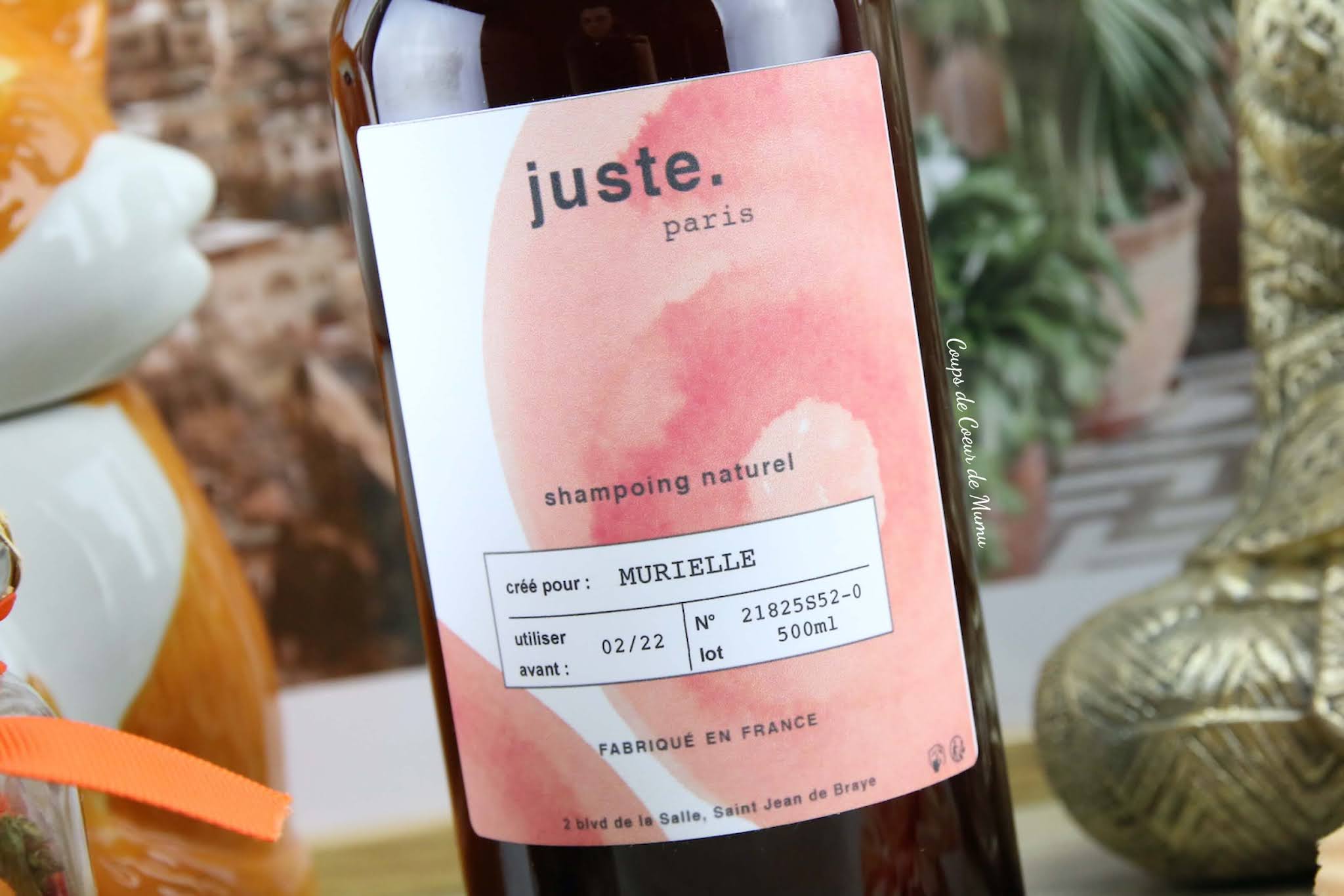 Juste Paris, mon avis sur mes Produits Capillaires In & Out Naturels et ...