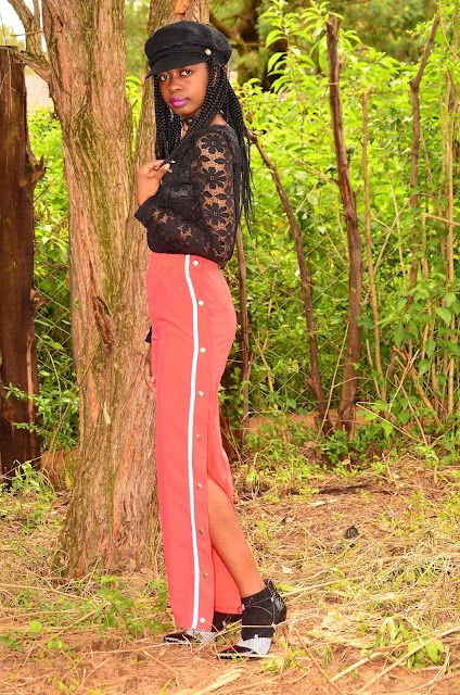 How To Wear Button Up Pants Or The Side Snap Button Pants