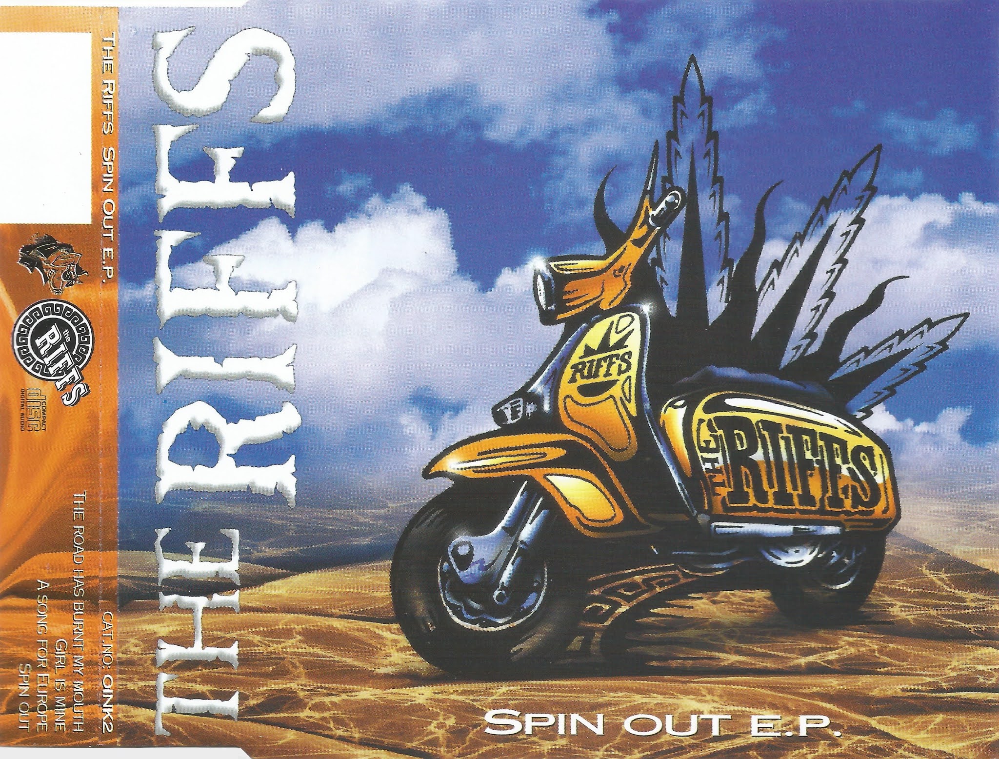 Tone and Wave: The Riffs - Spin Out EP (1998)