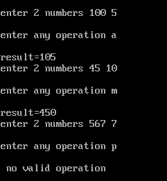 3) Write a C program that finds addition, subtraction, product and ...