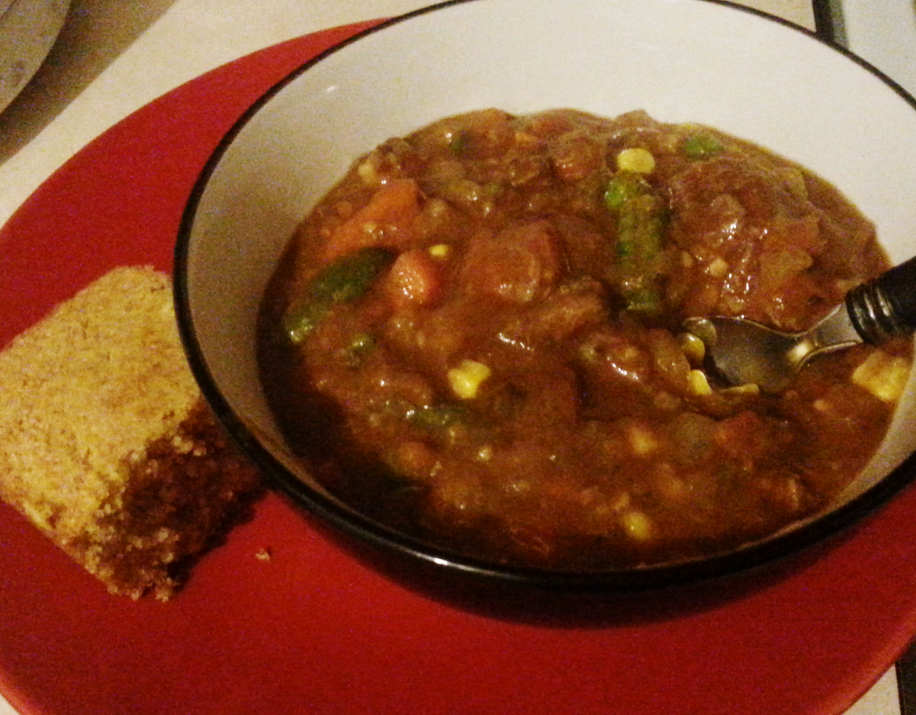 Girl meets Kitchen: Beef Stew and Corn bread