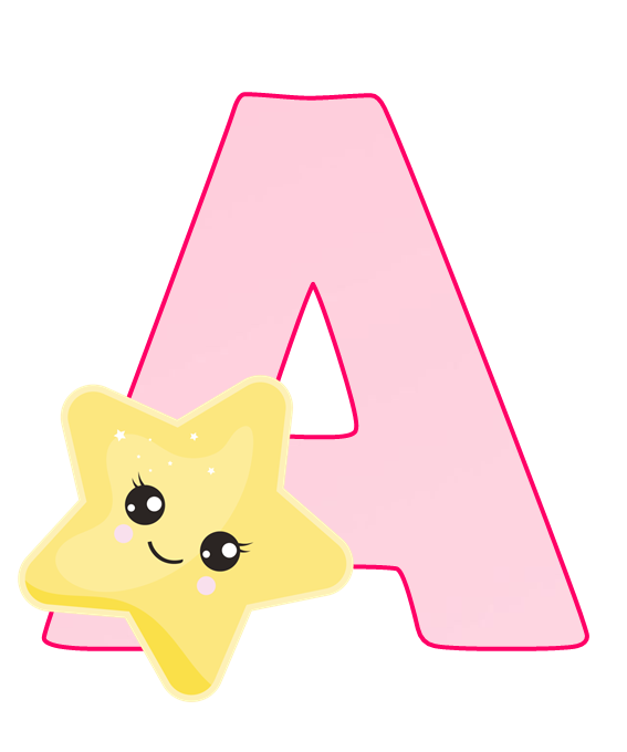 Kits imprimibles gratis : Abecedario Estrella
