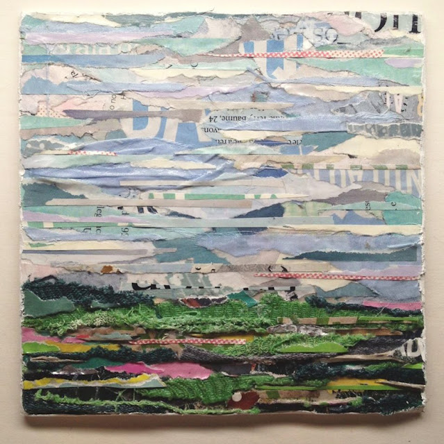 Philippe Patricio (collage art): LANDSCAPE