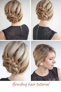 Braiding hair tutorial