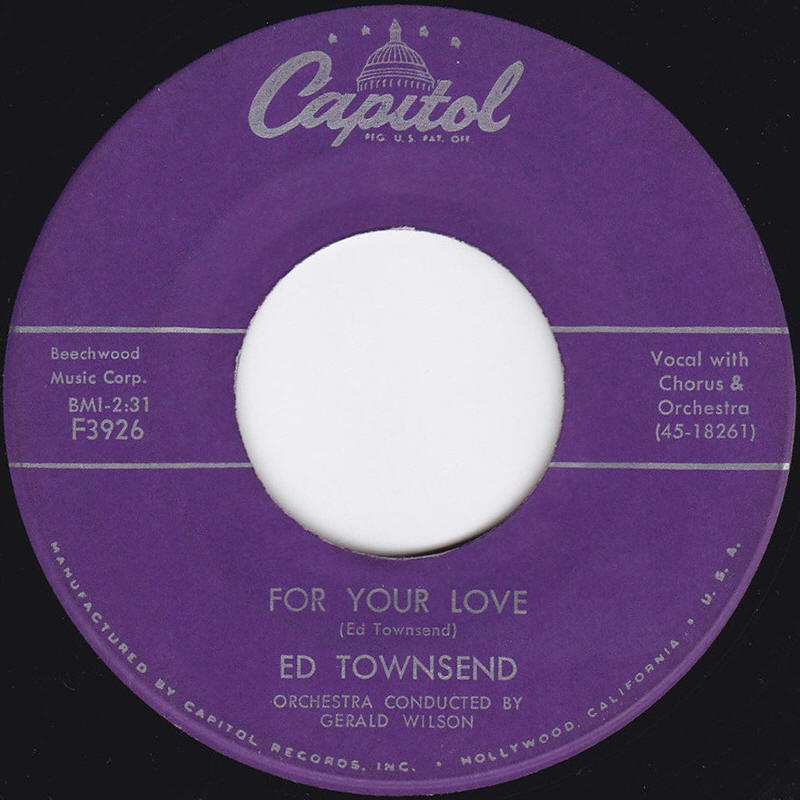 FROM THE VAULTS: Ed Townsend born 16 April 1929