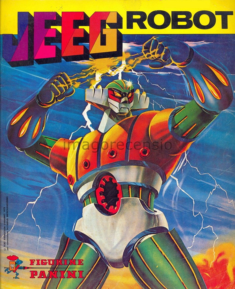 Imago Recensio: Jeeg Robot - Album figurine Panini 1979