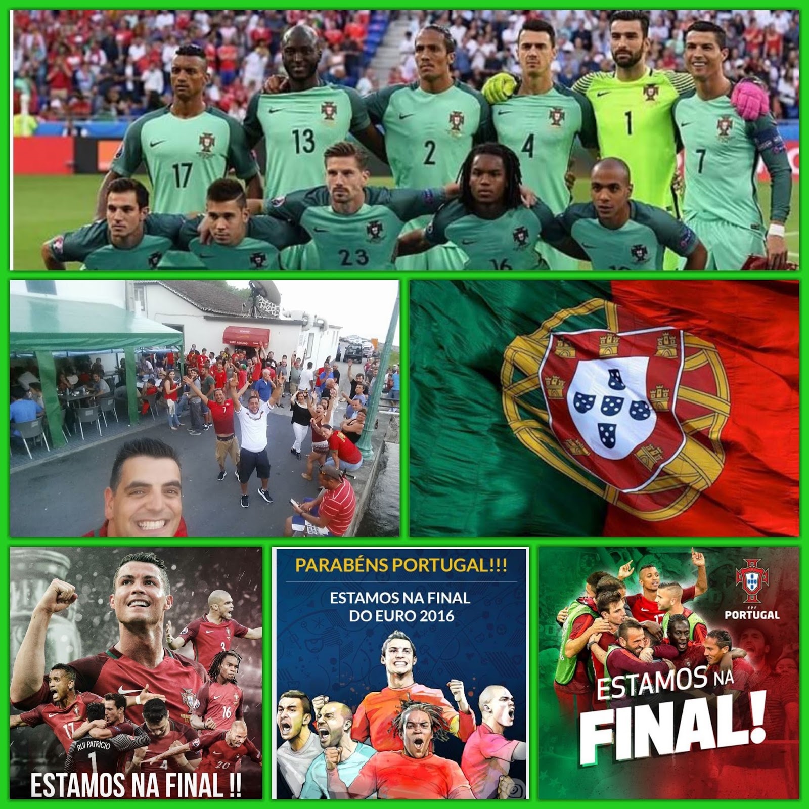 PORTUGAL NA FINAL DO EURO 2016 ~ Um Olhar Povoacense