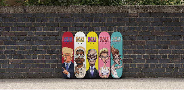 Hate Boards | Shredde die unliebsamen Gesichter auf dem Deck einfach ...