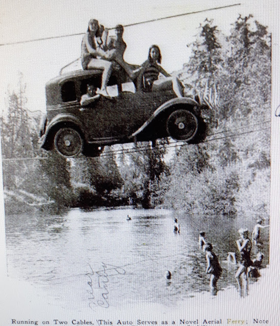 The Pudding River Cable Car Crossing