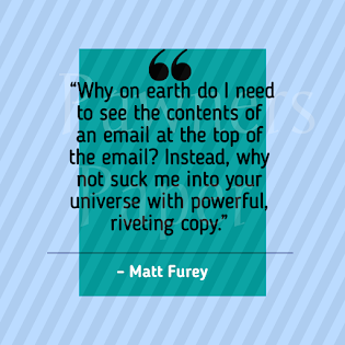 Copywriter Quotes Matt furey