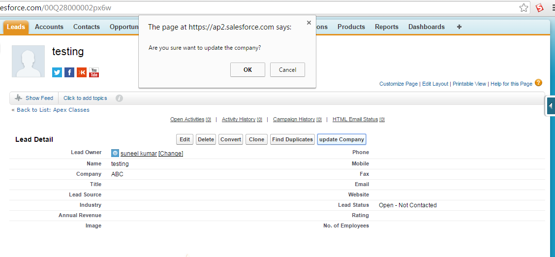 Salesforce Globe For You Salesforce Shorts How To Call Apex Method